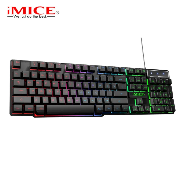 IMICE AK-600 LED Backlight Gaming keyboard USB wired 104 keys | Daraz ...