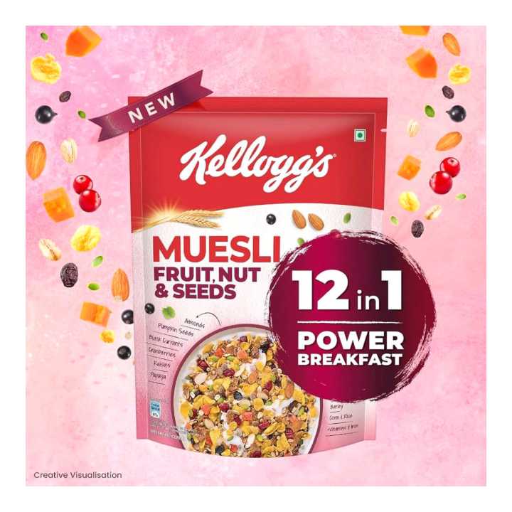 Kelloggs Extra Muesli - Fruit & Nut (500 gms) | Daraz.com.np