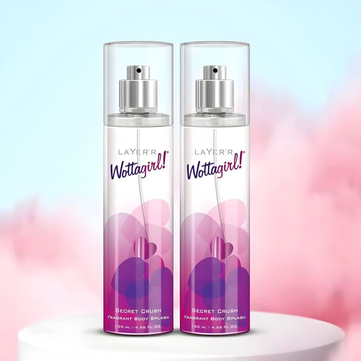 Layer'r Wottagirl! Secret Crush Fragrant Body Perfume Splash for Women ...