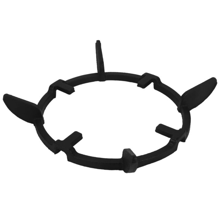 Wok Pan Stand Supports Rack Cast Iron Burners Stove Cookware Ring Gas ...