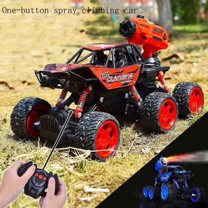 Remote Control Off-road Vehicle, One-key Demonstration Spray RC Vehicle ...