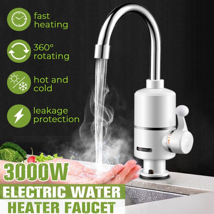 Instant Hot Water Tap for any Wall and Basin Mount with led Display ...