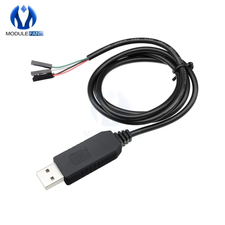 【happy one】PL2303 PL2303HX USB To UART TTL Cable Module 4p 4 RS232 ...