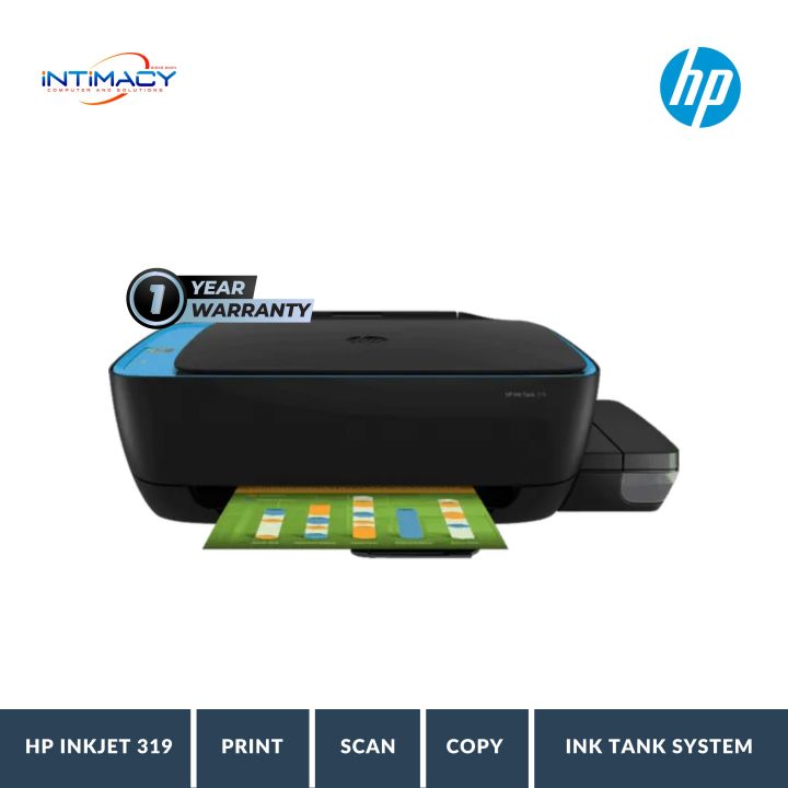 HP Ink Tank 319 Multifunction Color Printer Daraz .bd