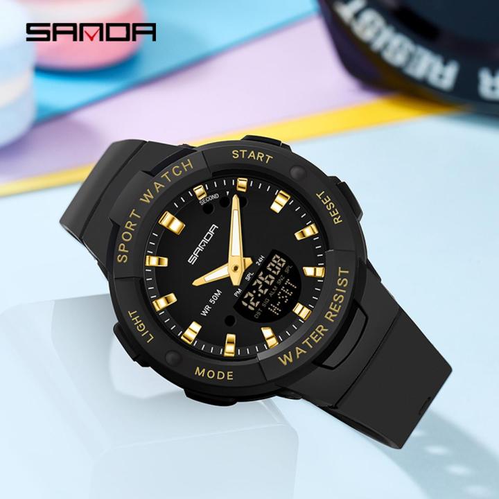 SANDA New Product Men's Fashion Trend Outdoor Leisure Waterproof Multi ...