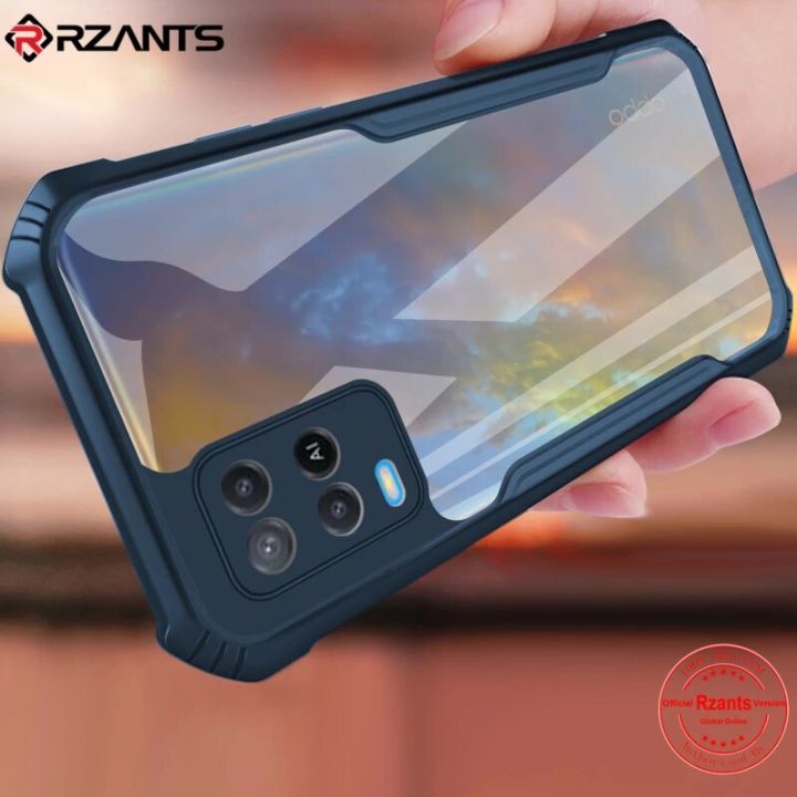 Oppo F19 Pro / Oppo A94 - Hard Case Back Cover Transparent Silica Gel ...