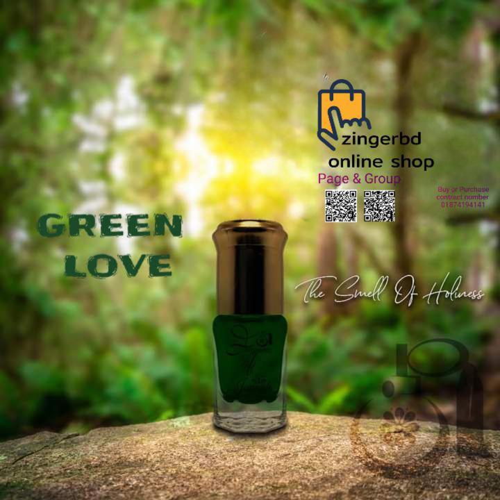 Green Love Sweet Attar 3ML | Daraz.com.bd