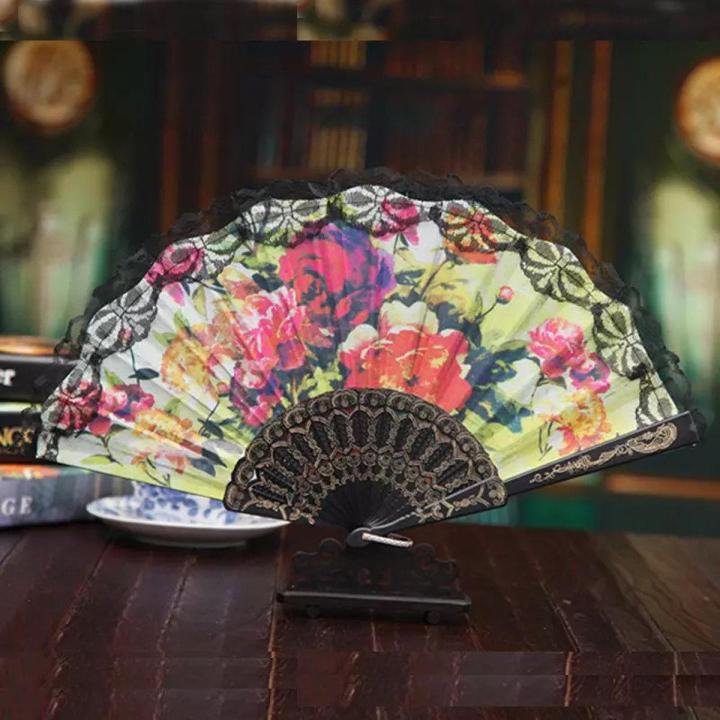 Travel Fan Folding Hand Fan Hat pakha for woman | Daraz.com.bd