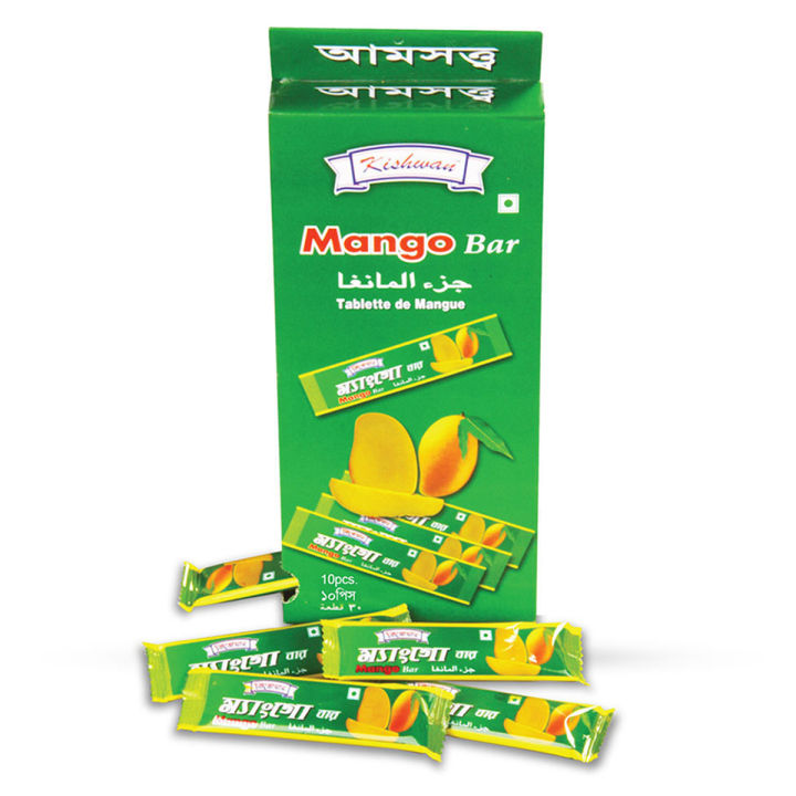 Kishwan Mango Bar 13gm X 30Pcs Box | Daraz.com.bd