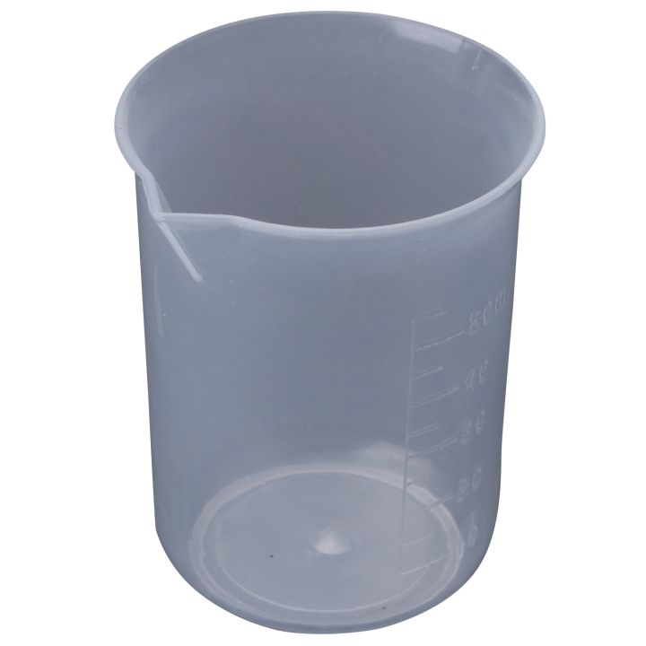 50mL Graduated Beaker Clear Plastic Measuring Cup for Lab 2 Pcs | Daraz ...