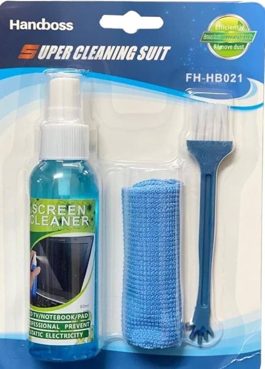 HANDBOSS HB021 Super Cleaning Suit Kit For Screen Cleaner LED & LCD TV ...