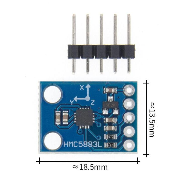 【happy one】HMC5883L Module Triple Axis Compass Magnetometer Sensor ...