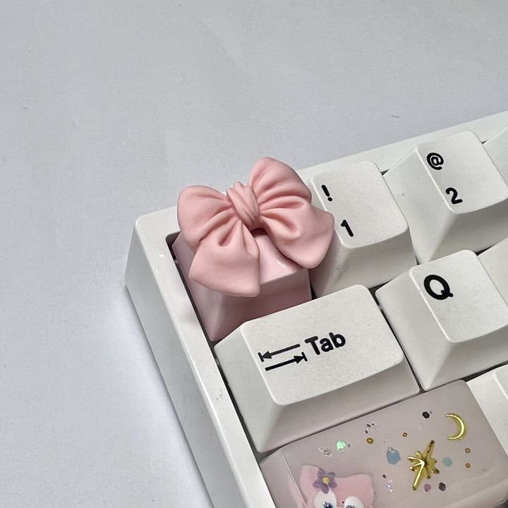 PBT Bow Cute Keycap for Cherry Cross Axis Mechanical Keyboard OEM ...