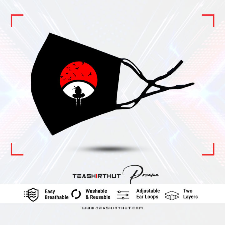 Itachi Uchiha Exclusive Anime Design Edition Mens Fashion Mask - Anime ...