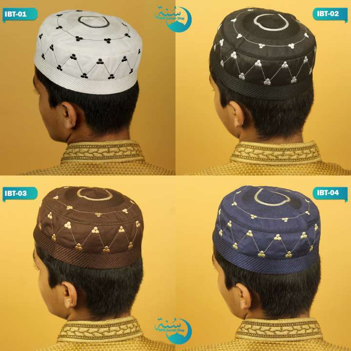 Beautiful Design Islamic Items Indian Bogiz Tupi for Men || Cap For Men ...