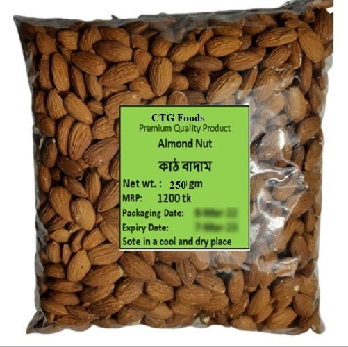 Almonds Nuts Kat Badam 250gm | Daraz.com.bd