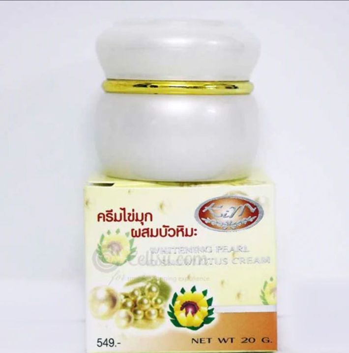 Kim Whitening Pearl And Snow Lotus Cream White 20g | Daraz.com.bd