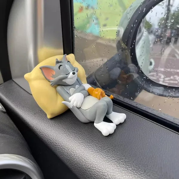 Car interior decoration cat and mouse Tom Jerry car decoration car ...