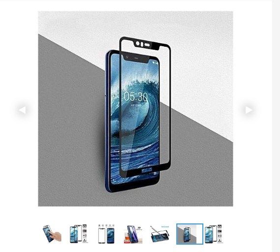 Walton Primo RX7 Mini Gorila Glass Screen Protector Full Screen For ...