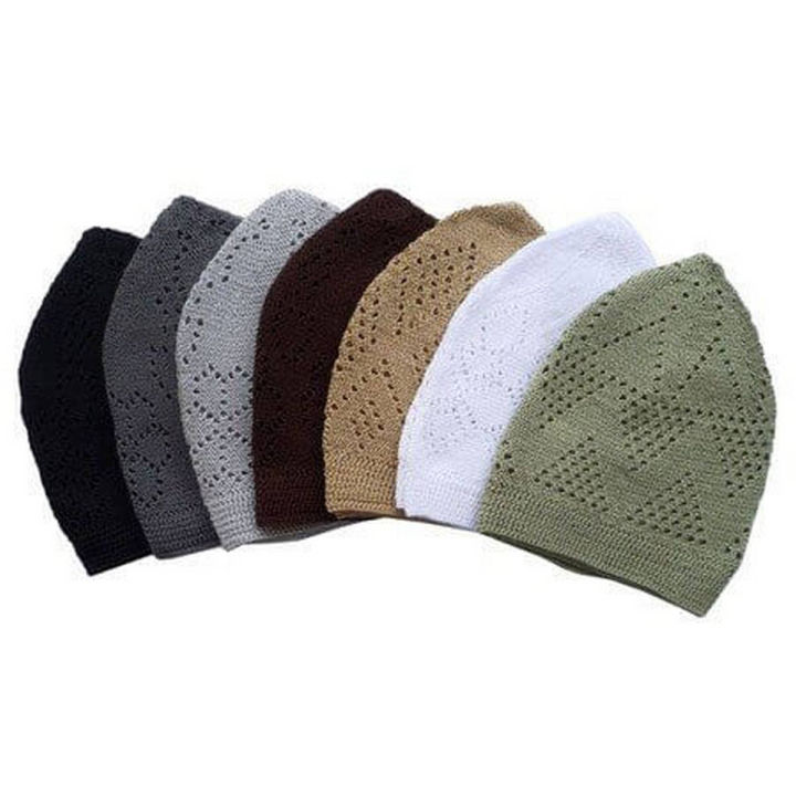 Premium Muslim Prayer Cap for men (Tupi) 1pcs | Daraz.com.bd