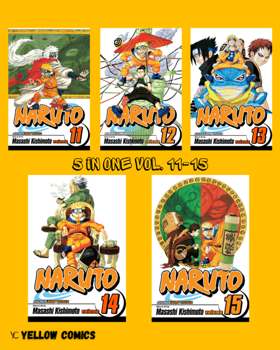Naruto, Vol. 11-15 | Daraz.com.bd