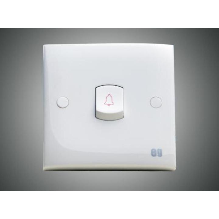 Energypac EG Series 10A Door Bell Push Calling Doorbell Electrical Wall ...