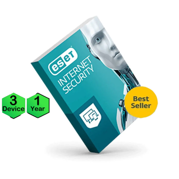 Antivirus ESET Internet Security - 3 User, 1 Year Multi-Device | Daraz.com.bd