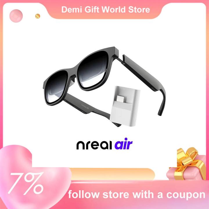 Nreal Air AR Smart Glasses Xreal Air Portable AR Space Giant Screen ...