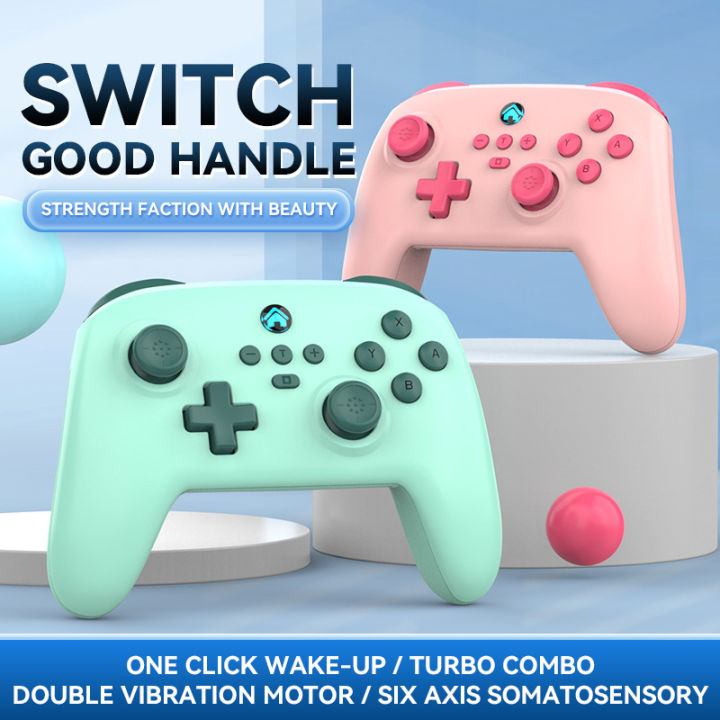Wireless Game Controller For Switch Switch oled NS Pro GamePad Six-axis vibration PC Game ...