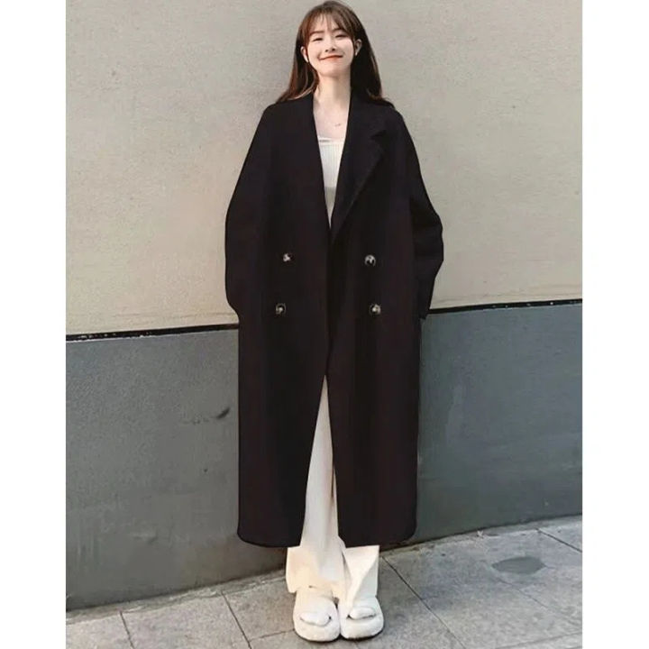 High-Grade Woolen Coat for Women Autumn and Winter 2023 New Woolen ...