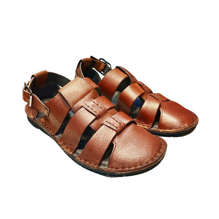 Orion Brown Summer Sandal for Men | Daraz.com.bd