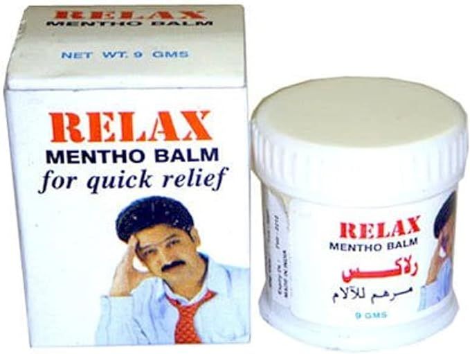 Relax Quick Relief Menthol Balm (INDIAN) - 9 GM | Daraz.com.bd