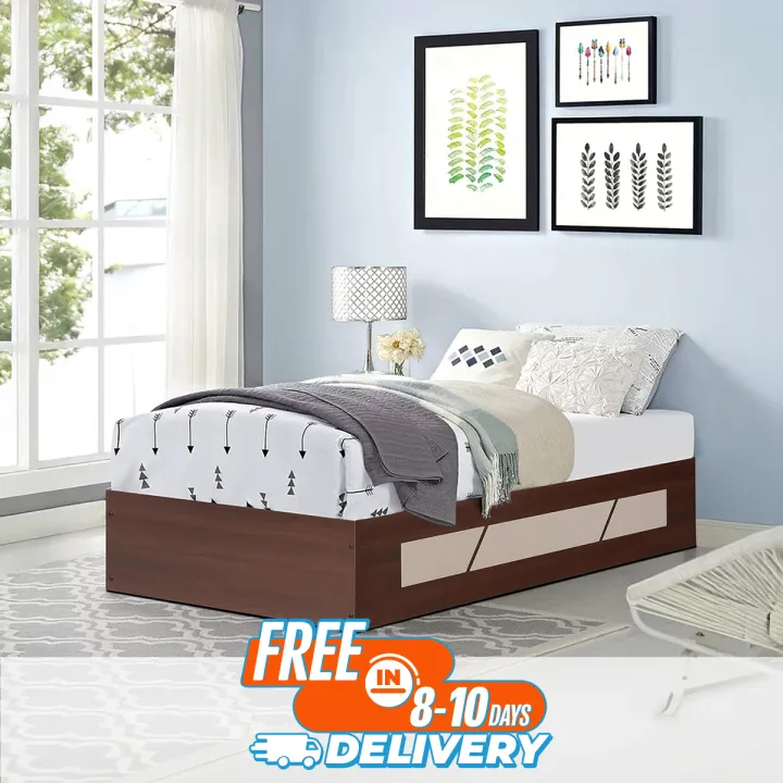Nice Furniture | Nomad | Engineered Wood Single Bed/Cot/Diwan/Palang ...