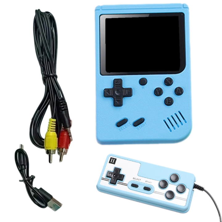 Handheld Video Game Console Mini LCD Kids Color Game Player Blue ...