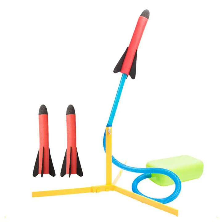 【3C VictoryEagle】Rocket Launcher Step Pump Foot Toy Rocket EVA | Daraz ...