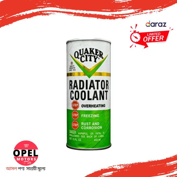 Quaker City Radiator Coolant Quicker City Coolant Stop Coolant Opel ...