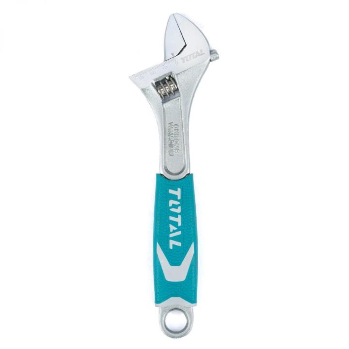 TOTAL Adjustable Wrench 200mm (8inch) Industrial Series - THT101086 ...