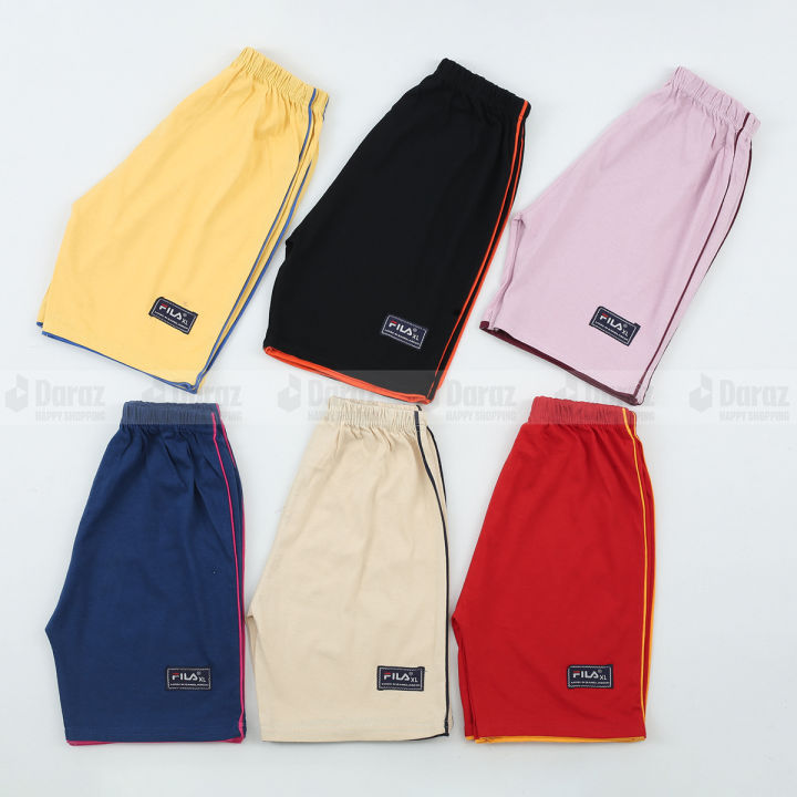 6 Pieces Multicolor Boy Bit Half Pant by Any color | Daraz.com.bd