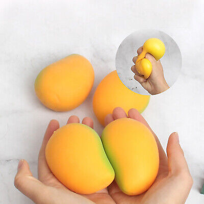 Squeeze Toy Fidget Hand Toy Stress Relief Mango Decoration Toy Squeeze ...