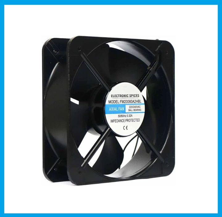 High Speed & Heavy Duty 220V AC Axial Metal Frame Cooling Fan ...