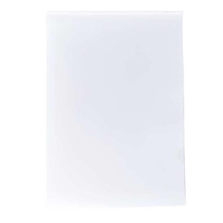 Transparent Document Organizer 30Pcs L-Shape File Folder A4 2 Pages 18C ...