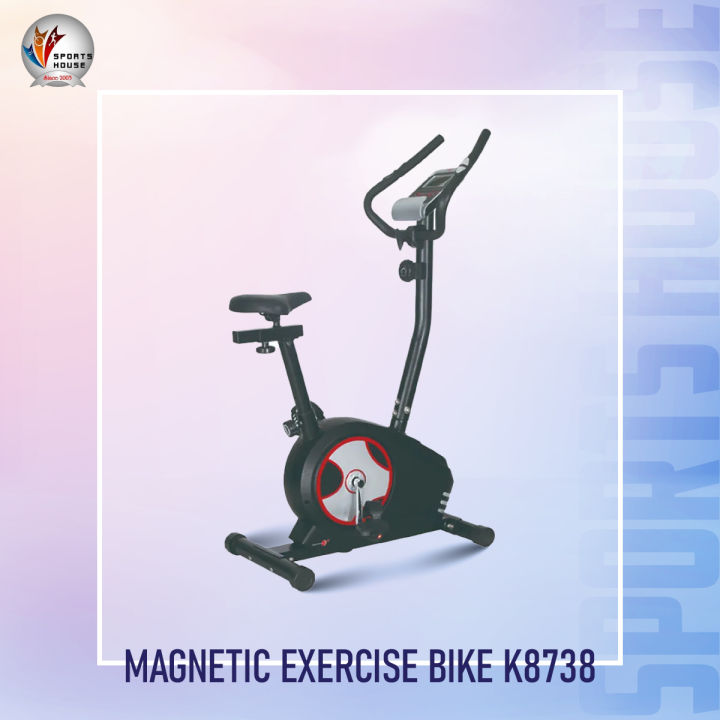 K8738 Exercise Bike Foldable Magnetic Exercise Bike Indoor Cycling | Daraz.com.bd