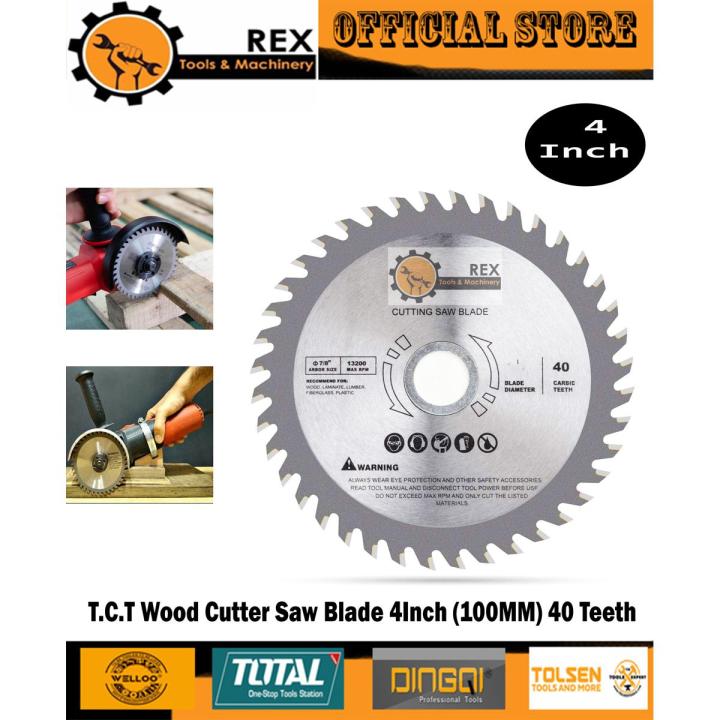 T.C.T Wood Cutter Saw Blade 4 Inch (100MM) Professional Quality | Daraz ...