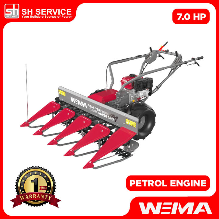 WEIMA 7HP Self-Propelled Petrol Engine Power Reaper WMGS120, Reaper ...