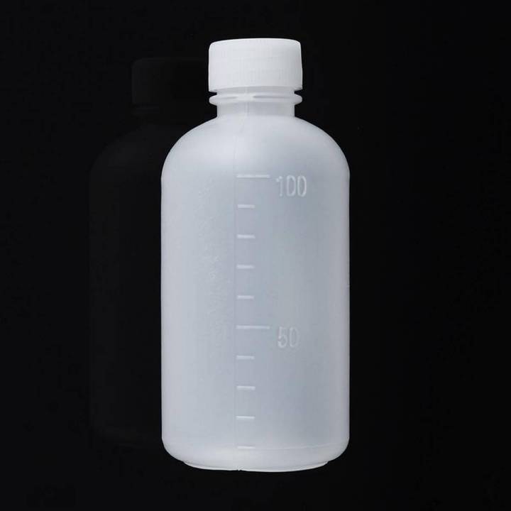 100mL Plastic White Sample Reagent bottle | Daraz.com.bd