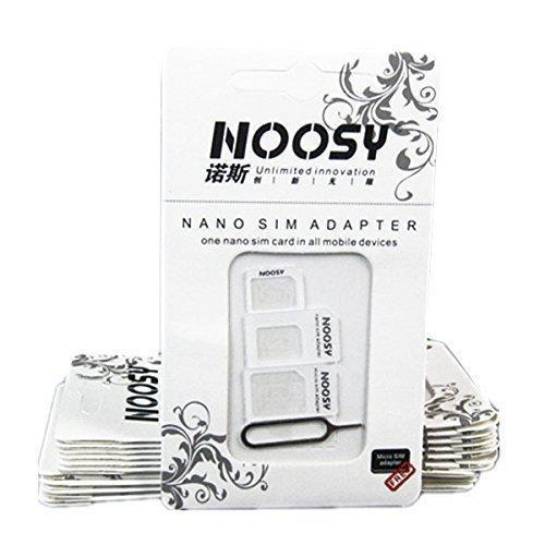 4-In-1 Noosy Micro Nano Sim Card Adapter - 10pcs | Daraz.com.bd