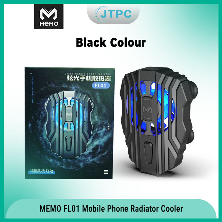 Memo FL01 Mobile Phone Radiator Cold Mobile Phone Cooler Controller Led ...