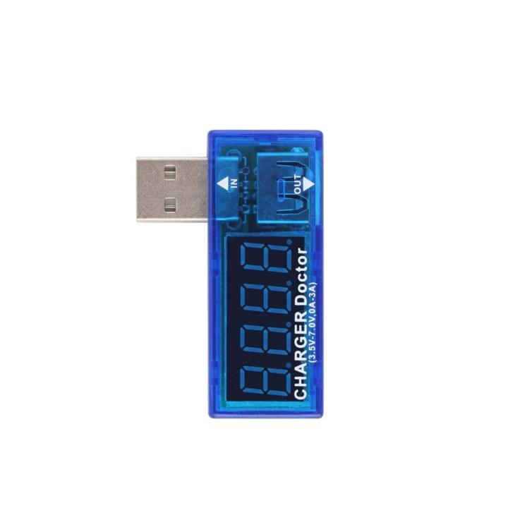 Digital USB Mobile Power charging current voltage Tester Meter Mini USB ...
