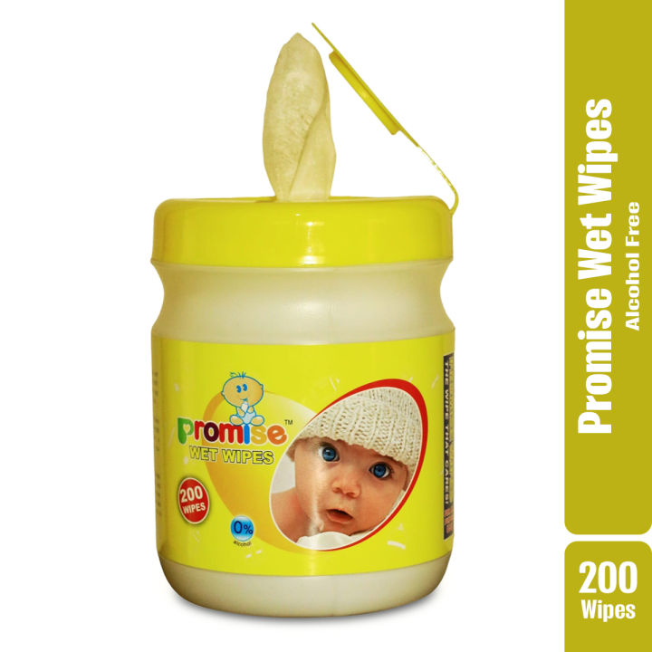 PROMISE Baby Wet Tissue for Babies - 200pcs Pack | Daraz.com.bd