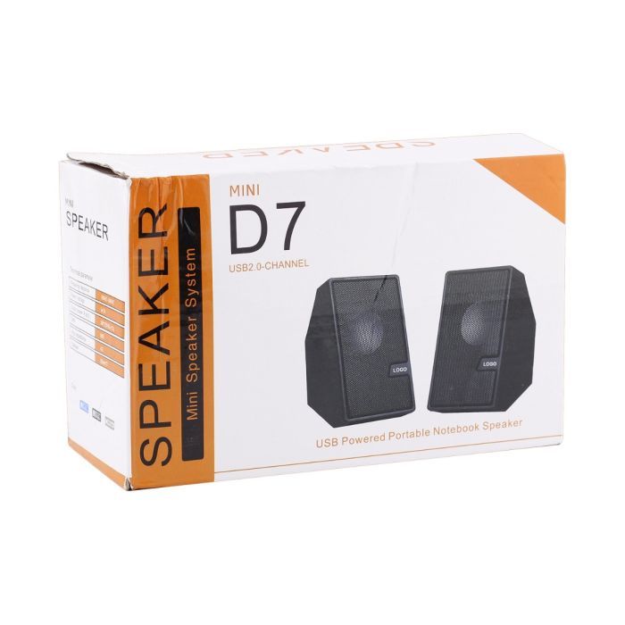 Mini Multimedia Speaker D7 USB 2.0 | Daraz.com.bd